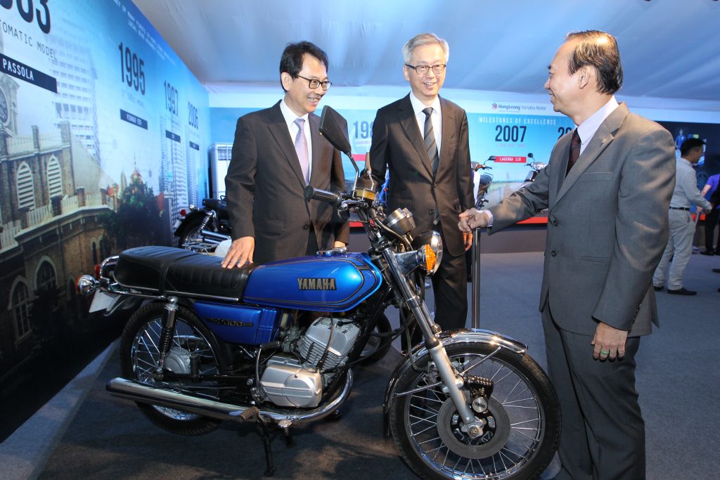 Welcome to Hong Leong Yamaha Motor | Yamaha 4 Millionth Bike Roll-Out