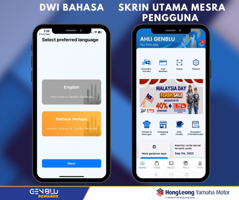 Welcome to Hong Leong Yamaha Motor | GENBLU Rewards