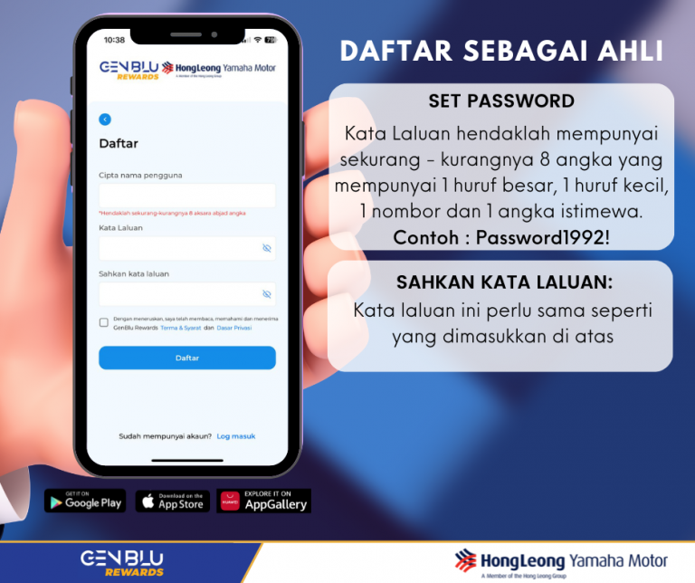 Welcome to Hong Leong Yamaha Motor | GENBLU Rewards
