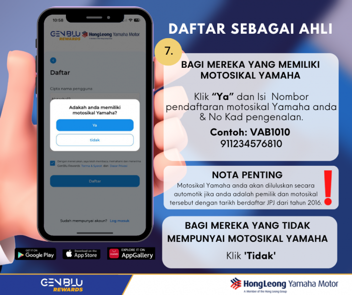 Welcome to Hong Leong Yamaha Motor | GENBLU Rewards